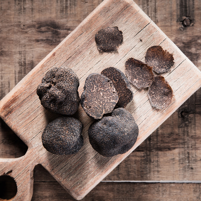 Fresh Black Winter Truffles, Tuber Melanosporum